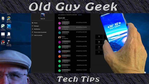 Windows 10 - Make & Receive Cell Phone Calls From Your Desktop or Laptop
