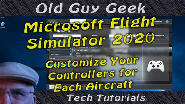 Flight Simulator 2020 - Adjust Controllers For Each Aircraft Even in Flight