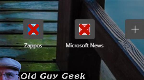 Microsoft Edge Remove or Edit Quick Links on New Tab page.