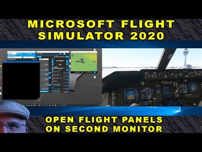 Flight Simulator 2020 - Move Flight Panels to Second Monitor